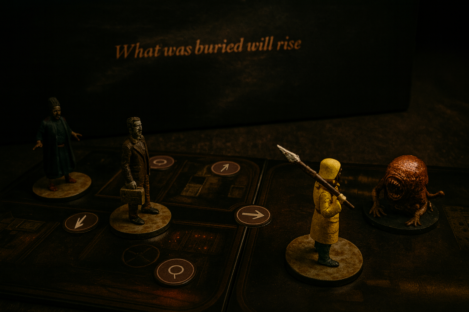 Evil Rising - App-driven Cooperative Board Game